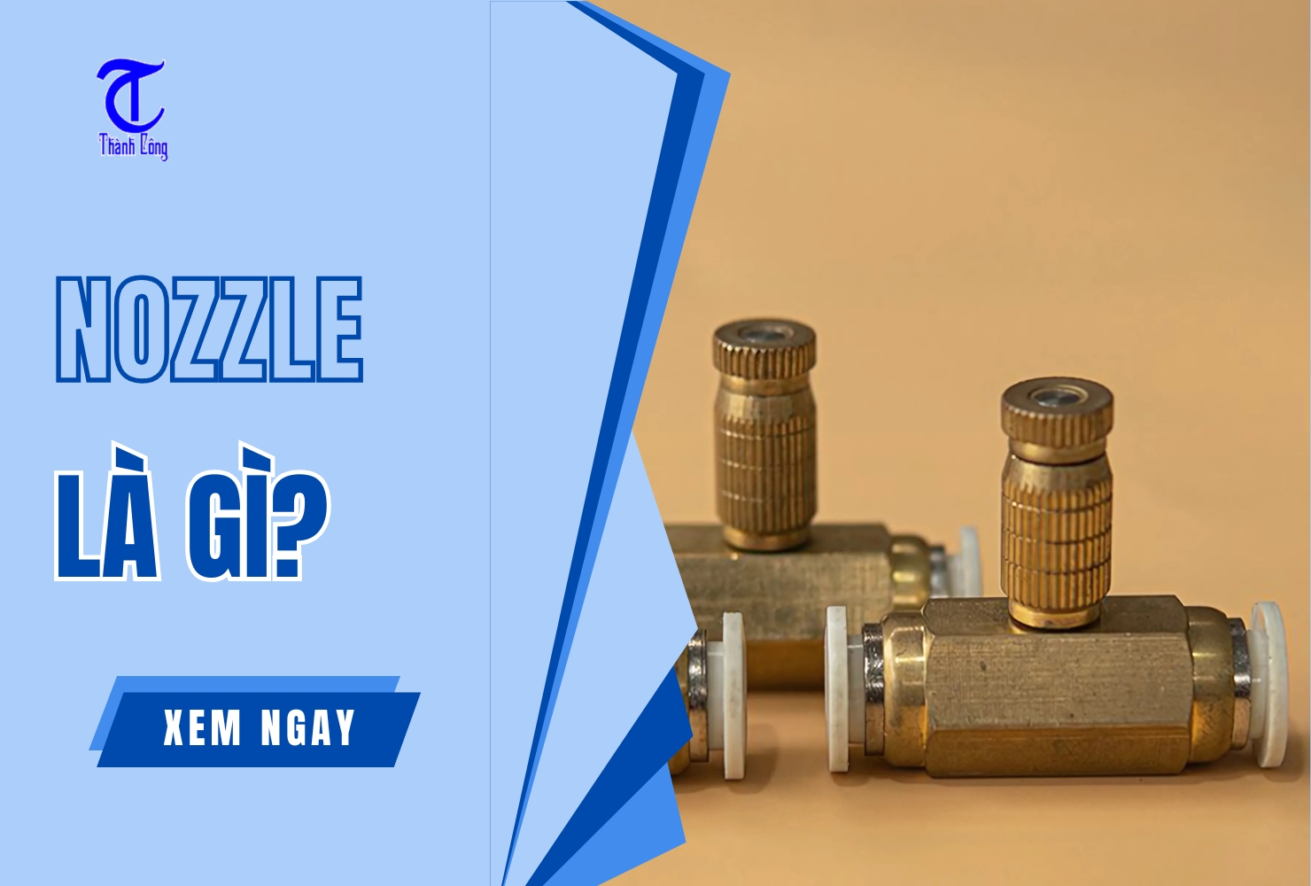 Nozzle là gì? Phân Loại, Ứng Dụng Của Nozzle - Phun Sương TC
